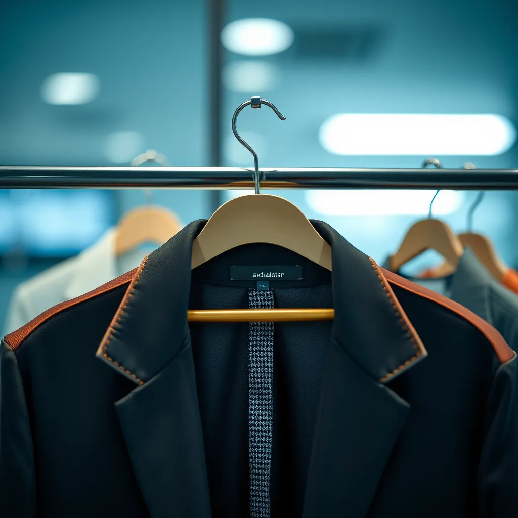 Innovative Adhesive Coat Hangers for Fashion Storage
