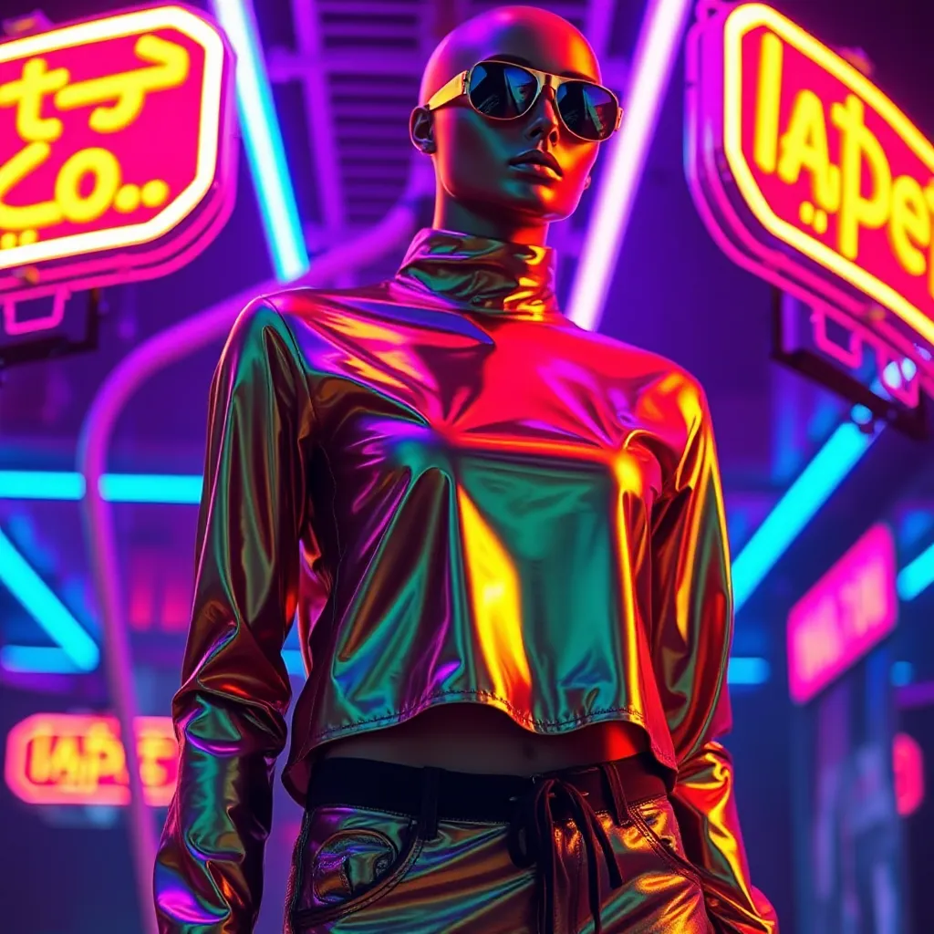 The Rise of Metallic Rave Tops in Modern Fashion