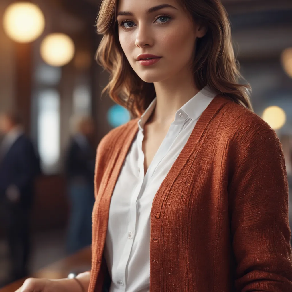 The Cardigan's Essential Role in Business Casual Fashion